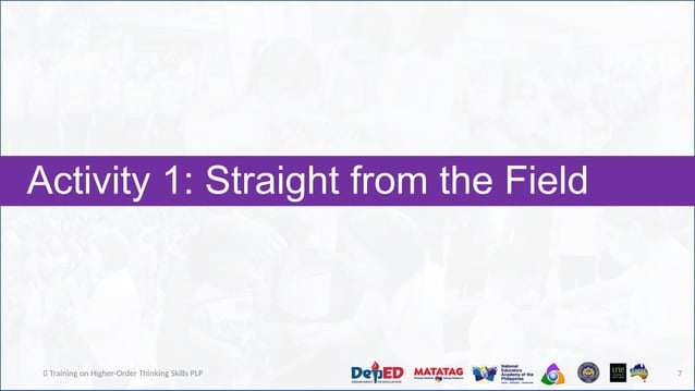 S3- HOTS-PLPs_Supporting Classroom Teaching-Learning through Learning ...