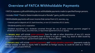 The Three Pillars of FATCA | PPTX
