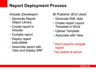 Siebel Reporting: BI Publisher | PPT