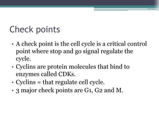 cell cycle disragulation and cancer | PPTX