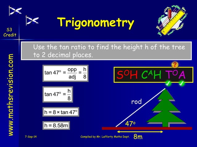 S3 3 trigonometry USES | PPT
