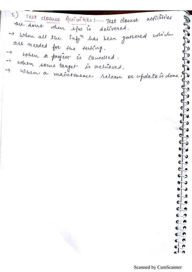 Unit 1 Software Testing (HANDWRITTEN+PRINTED NOTES) | PDF | Technology ...