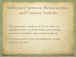 Content Analysis | PDF