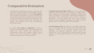 Land Management Techniques in Urban Planning & Housing/Infrastructure ...