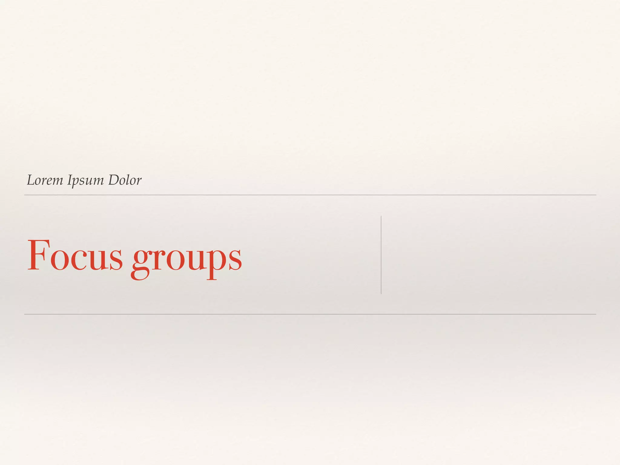 Focus Group Discussion | PPT