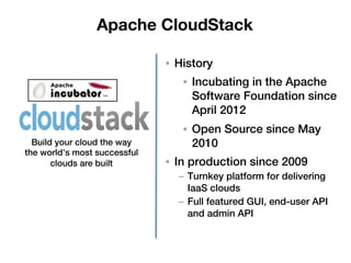 Scalable Object Storage with Apache CloudStack and Apache Hadoop | PPT