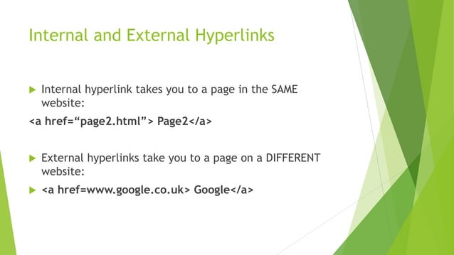 S3 Html Hyperlinks And Images Ppt