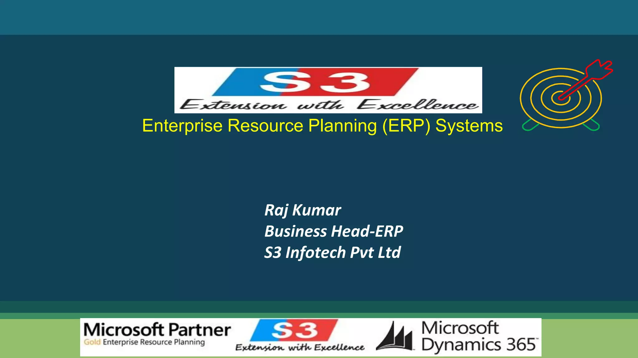 S3 infotech erp | PPT
