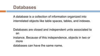 S3 l4 db2 environment - databases | PPT