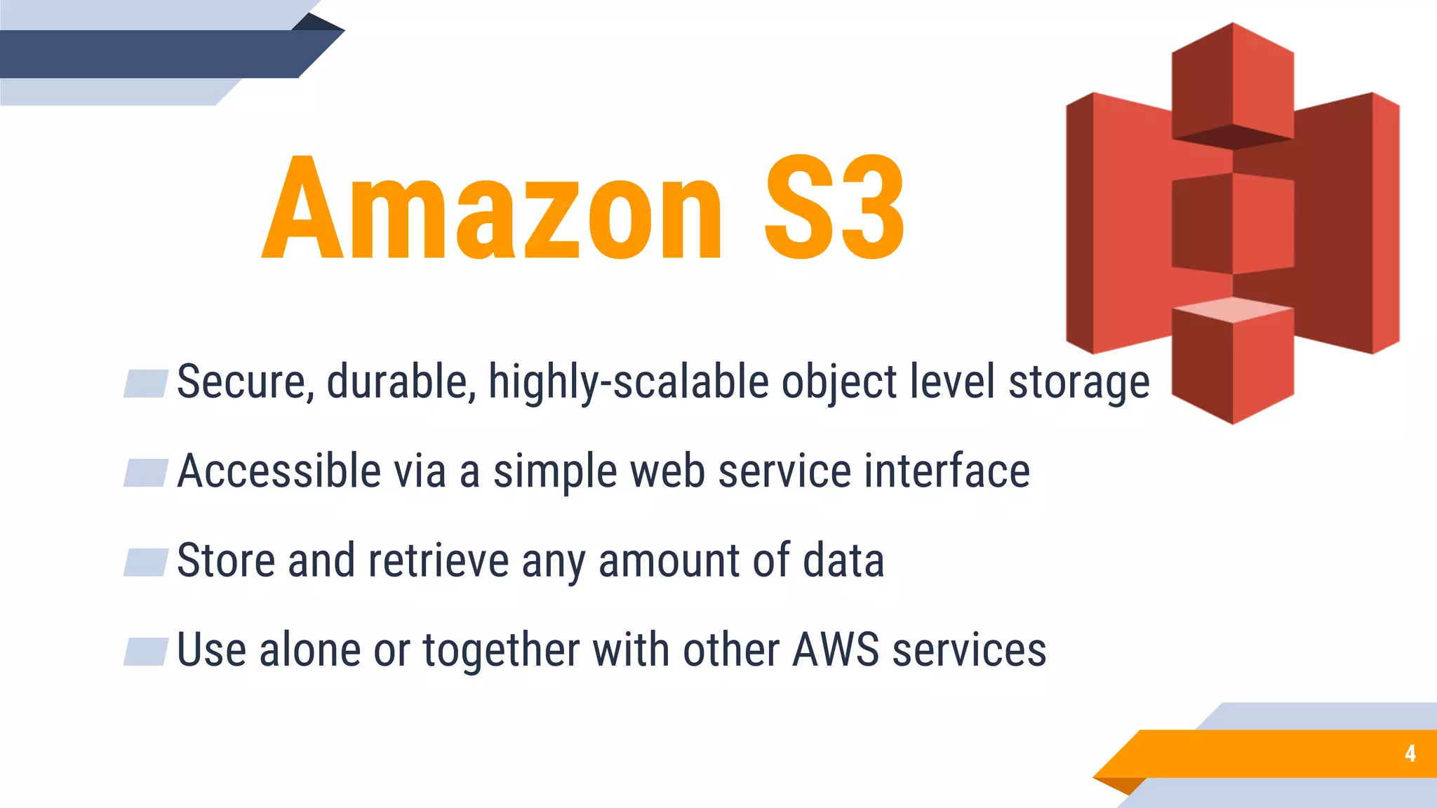 AWS S3 masterclass | PPTX
