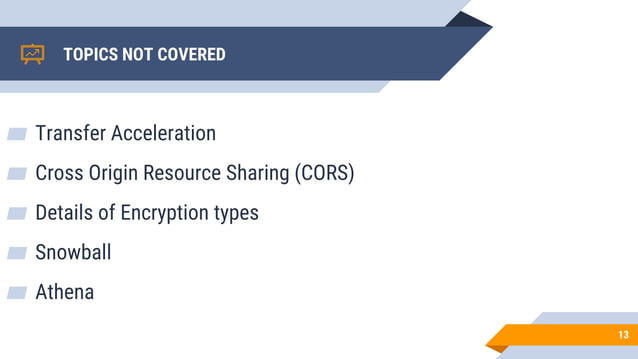 AWS S3 masterclass | PPTX