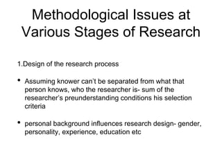 Methodological Challenges in Qualitative Research | PPTX