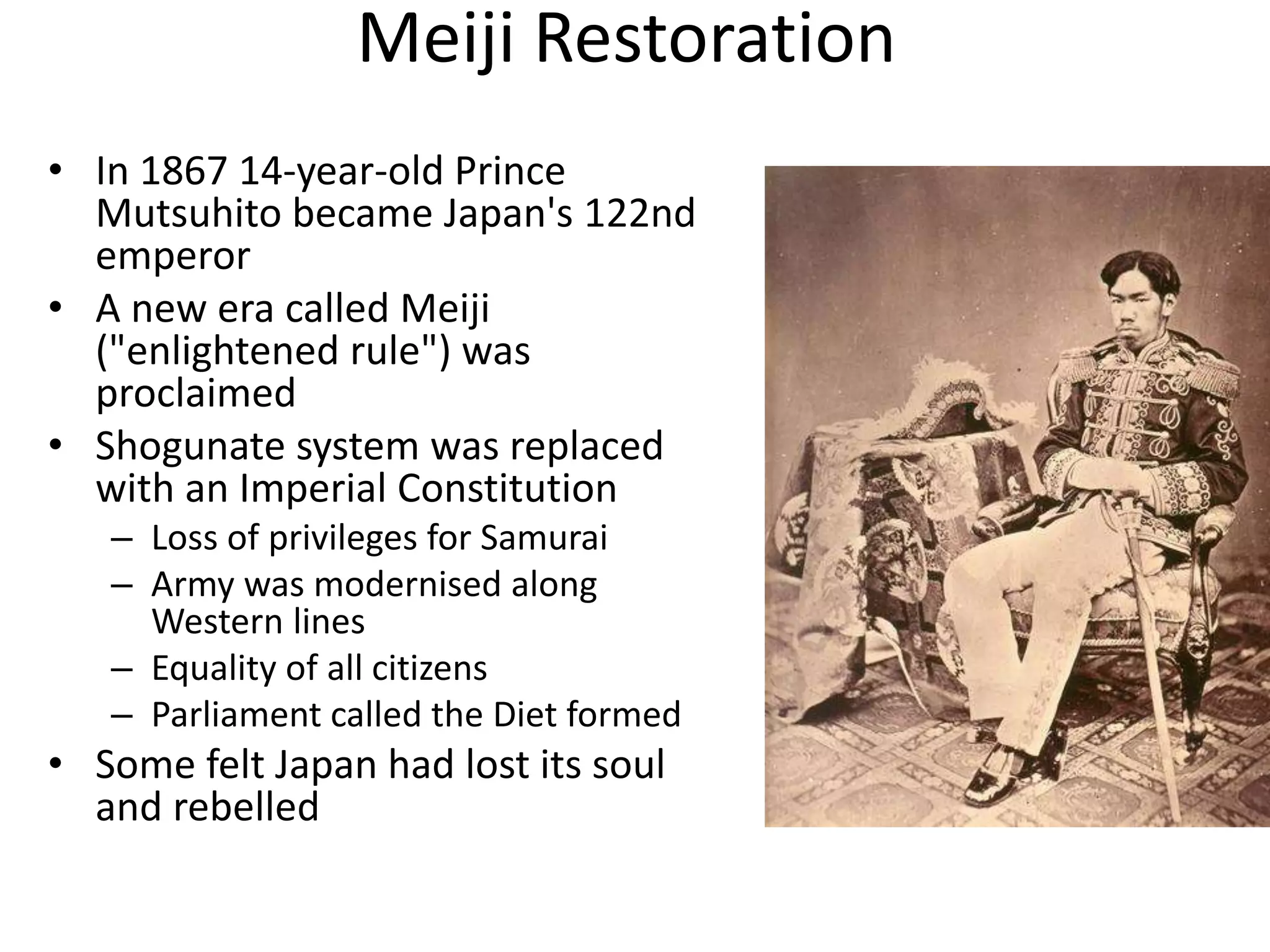 Meiji period | PPTX