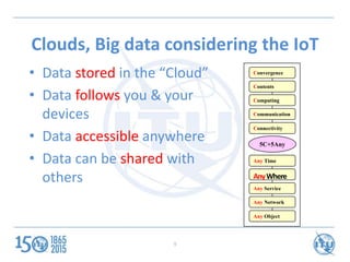 Challenges for Standardization Cloud Computing and Big Data IOT | PPT