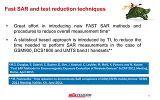 Paolo Gianola MONITORING IZLOŽENOSTI EMF I SAR u Telekom Italija | PPT