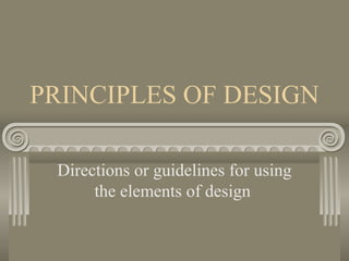 S3 principlesofdeisgn | PPT