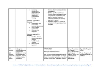 S3_SG_Supporting Classroom Teaching-Learning through Learning ...