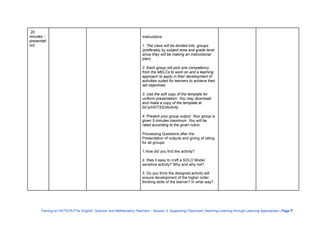 S3_SG_Supporting Classroom Teaching-Learning through Learning ...