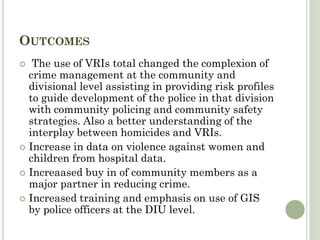Tarik Weekes - The Violence Prevention Alliance- Jamaica | PDF