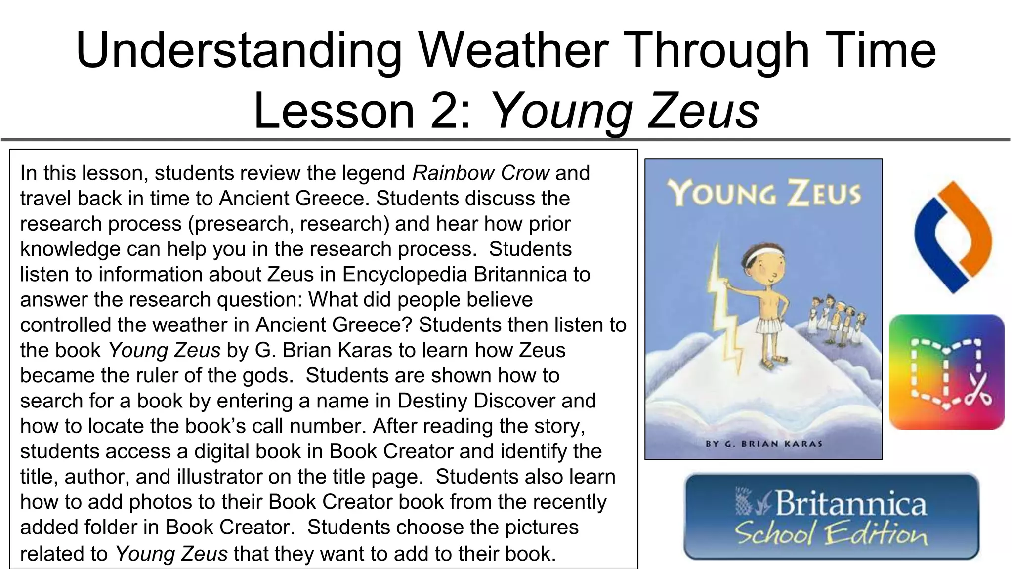Lesson 2 understanding weather through time (young zeus) | PPTX