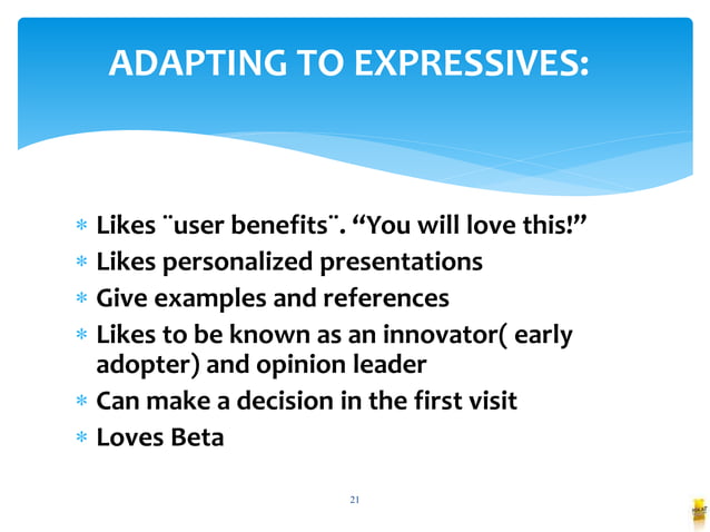 Social Style Selling Skills | PPTX