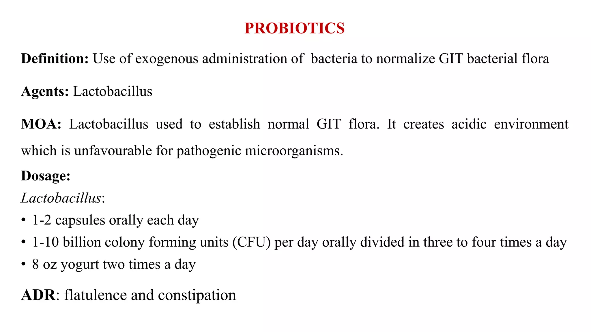 Pharmacology of Gastrointestinal Disorders | PPTX