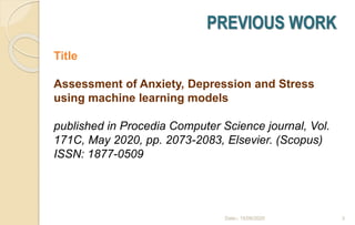 TEXT BASED PERSONALITY RESOLUTION USING MACHINE LEARNING MODELS | PPTX ...
