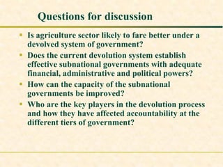 S4 dr. nuzhat ahmad - devolution | PPT