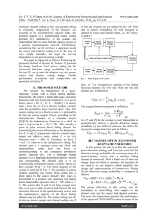 Delay Limited Transmission Techniques with Low Density Parity Check Method of Quasi Stationary ...