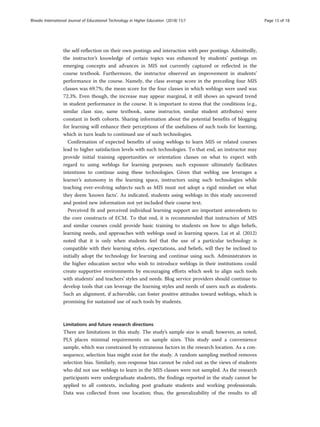 Roles of perceived fit and perceived individual learning support in ...