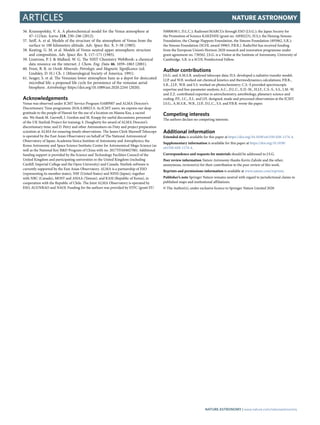 Phosphine gas in the cloud decks of Venus | PDF