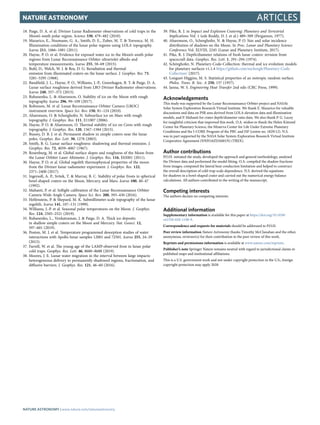 Micro cold traps on the Moon | PDF