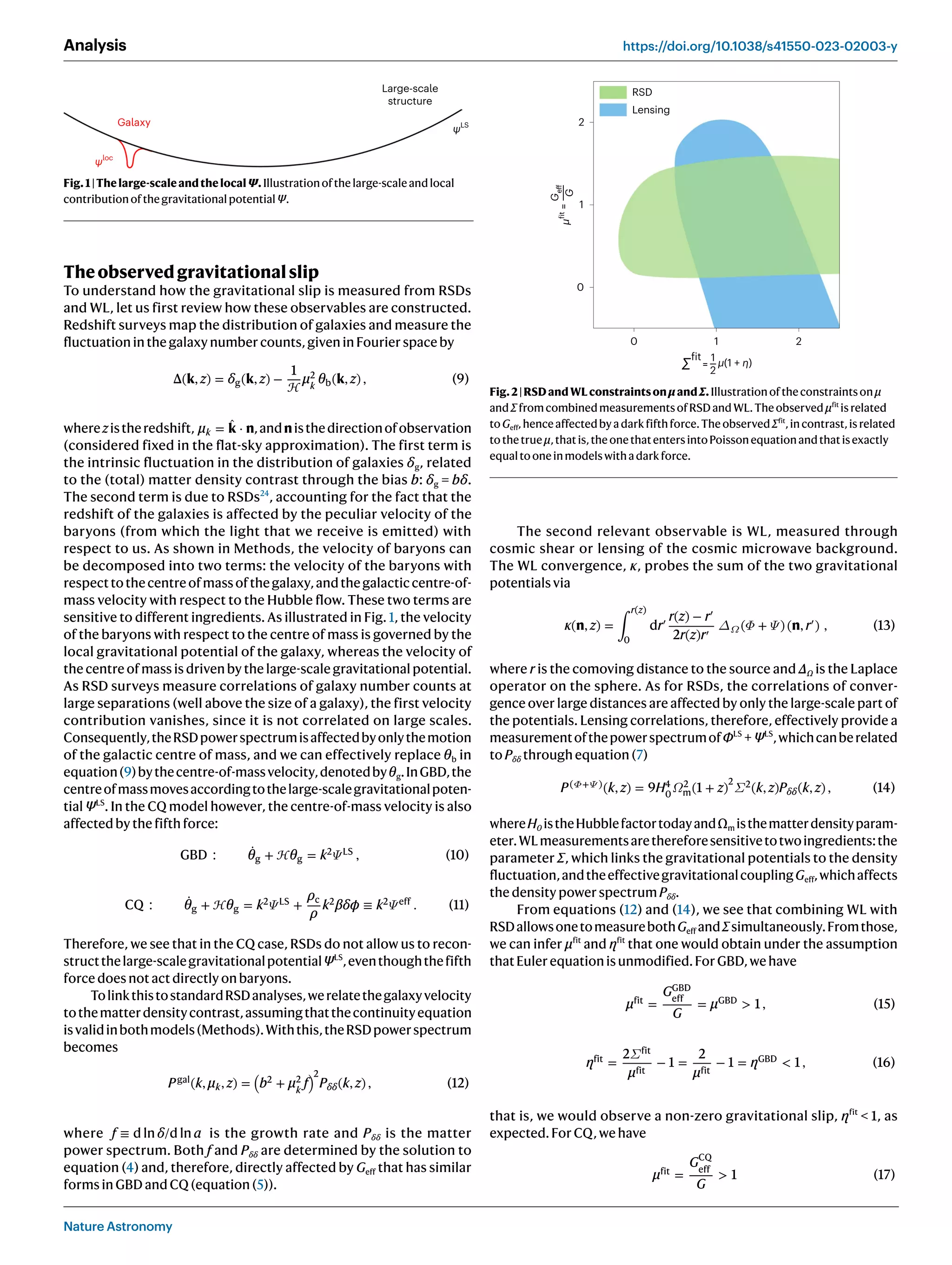 Modified Einstein versus modified Euler for dark matter | PDF
