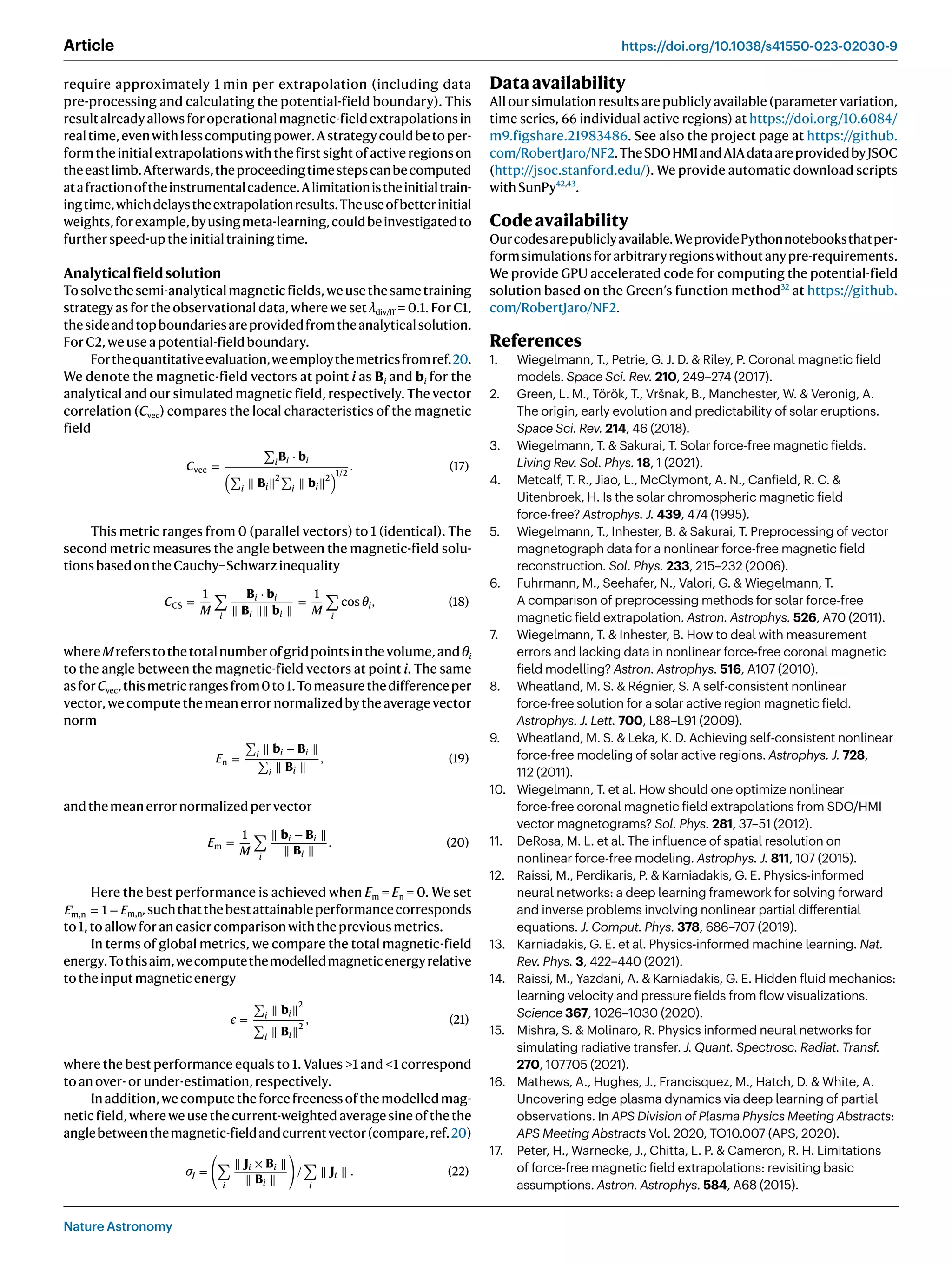 Probing the solar coronal magnetic field with physics-informed neural networks | PDF