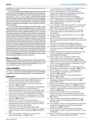 The interior as the dominant water reservoir in super-Earths and sub ...