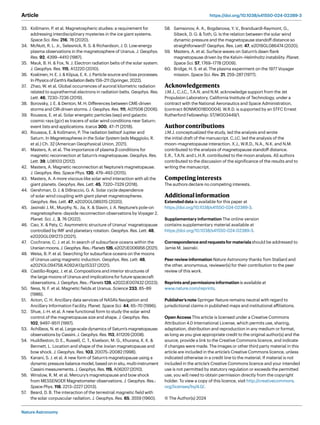 The anomalous state of Uranus’s magnetosphere during the Voyager 2 flyby | PDF | Free Download