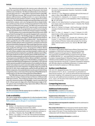 Formation of manganese oxides on early Mars due to active halogen ...