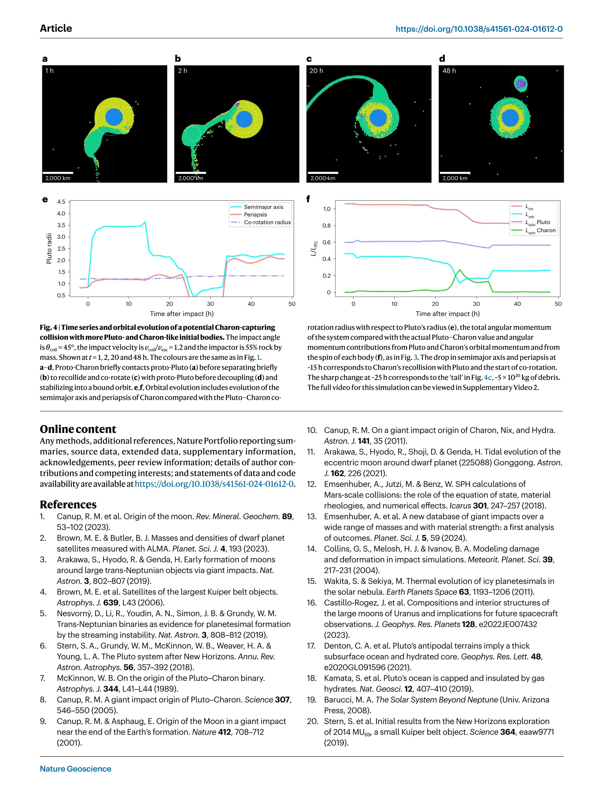 Capture of an ancient Charon around Pluto | PDF