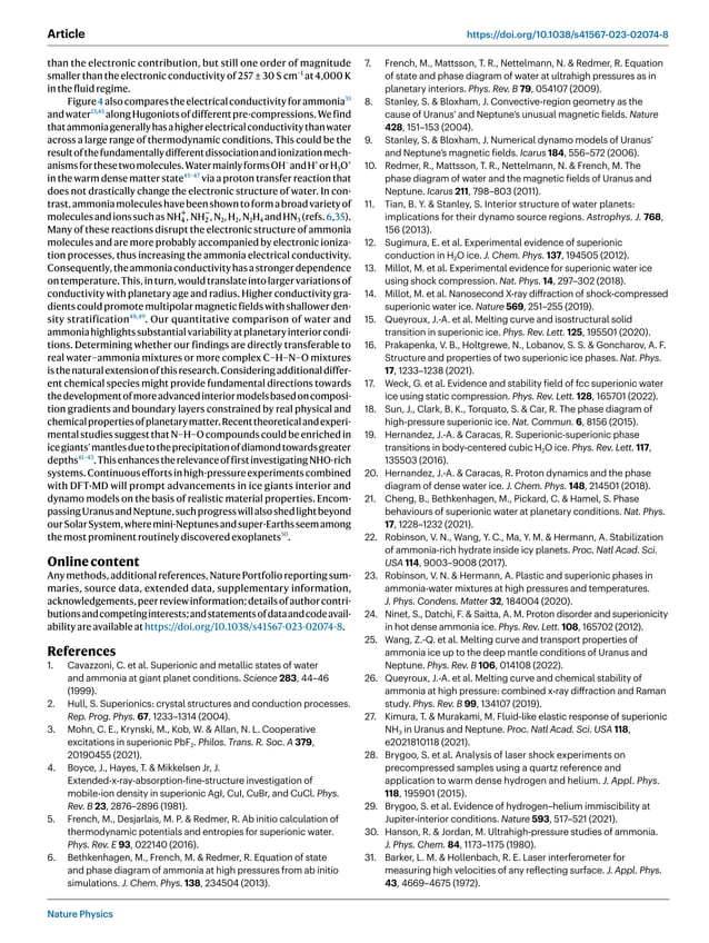 Melting curve of superionic ammonia at planetary interior conditions