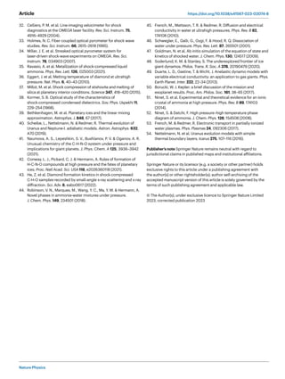 Melting curve of superionic ammonia at planetary interior conditions | PDF