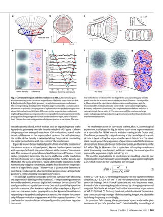 Quantum field simulator for dynamics in curved spacetime | PDF