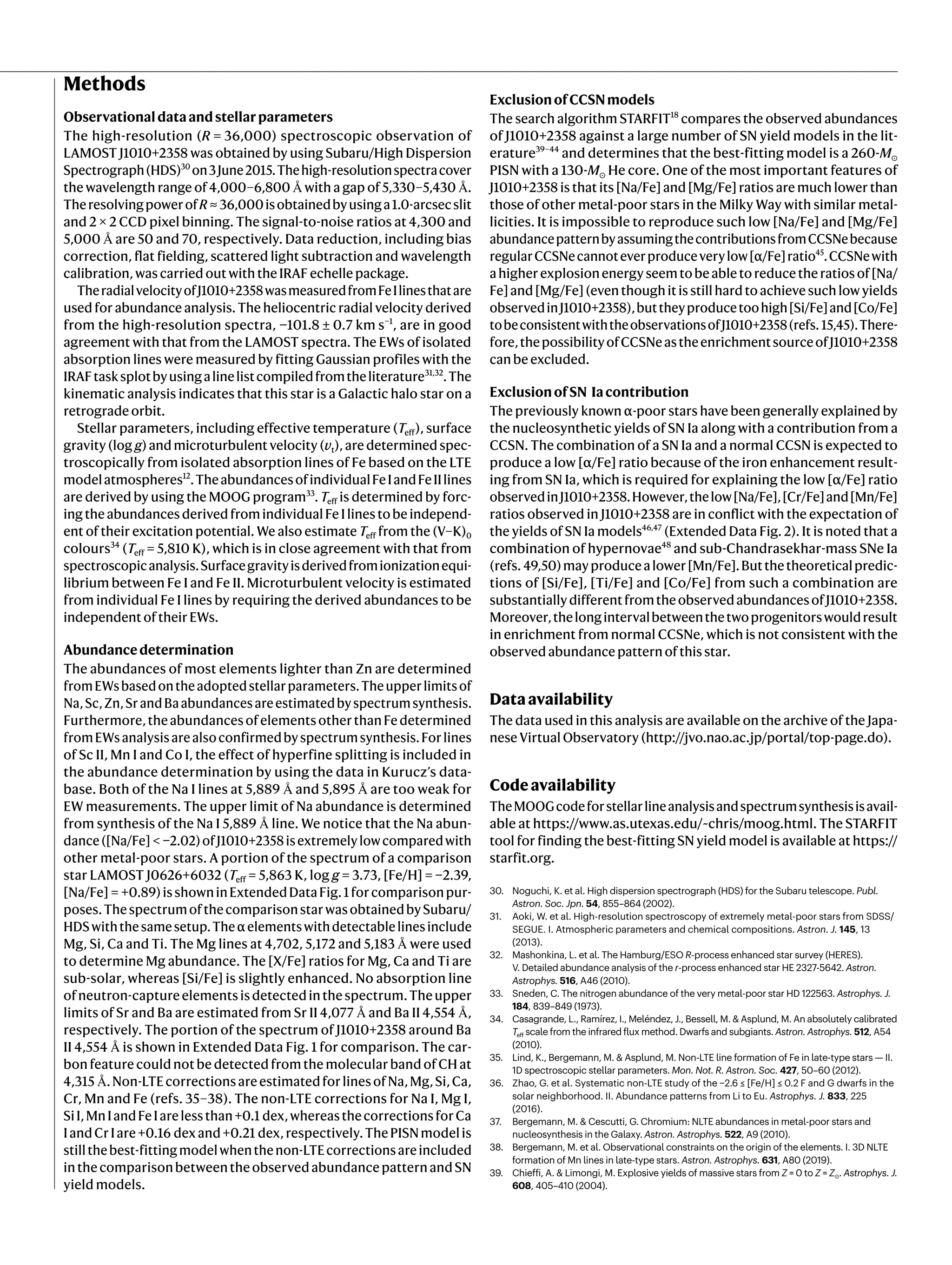 A metal-poor star with abundances from a pair-instability supernova | PDF