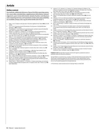 The Radcliffe Wave Of Milk Way is oscillating | PDF | Physics | Science
