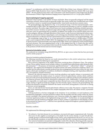 Exploring the evidence of Middle Amazonian aquifer sedimentary outburst ...