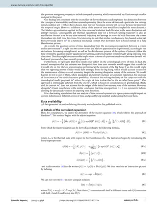 Emergence of opposing arrows of time in open quantum systems | PDF