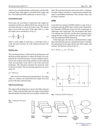 Hybrid CNN and LSTM Network For Heart Disease Prediction | PDF