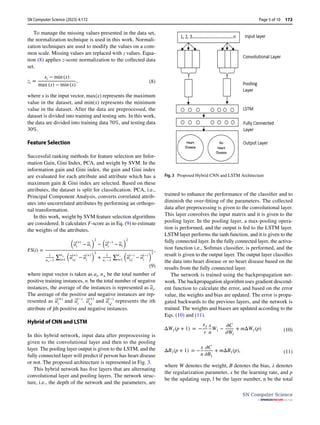 Hybrid CNN and LSTM Network For Heart Disease Prediction | PDF