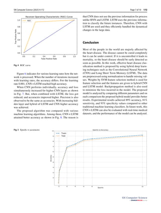 Hybrid CNN and LSTM Network For Heart Disease Prediction | PDF