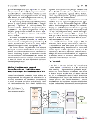 Bidirectional Recurrent Network and Neuro‑fuzzy Frequent Pattern Mining for Heart Disease ...
