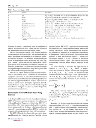 Bidirectional Recurrent Network and Neuro‑fuzzy Frequent Pattern Mining for Heart Disease ...
